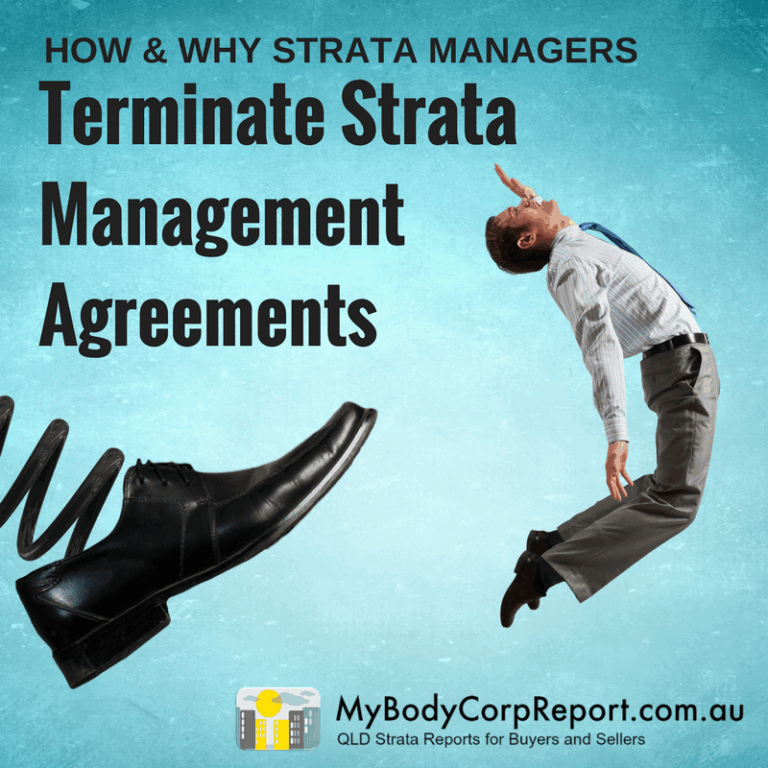 How & Why Strata Managers Terminate Strata Management Agreements - MyBodyCorpReport